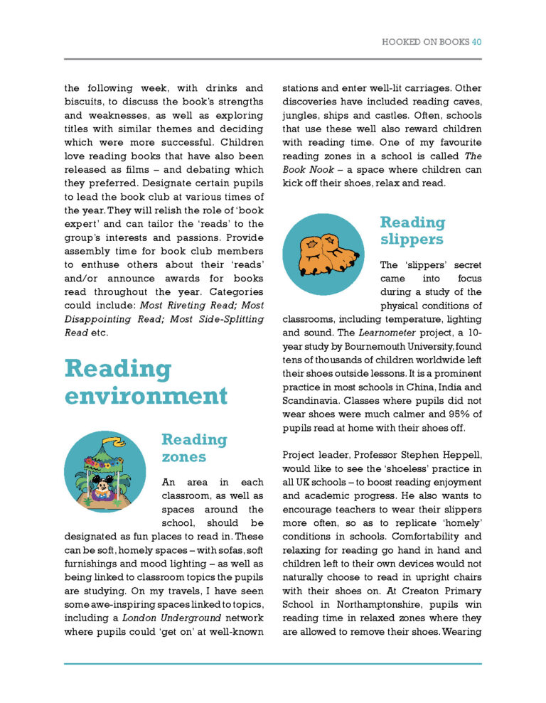 Hooked on Books - Transforming the Teaching of Reading - The Training Space